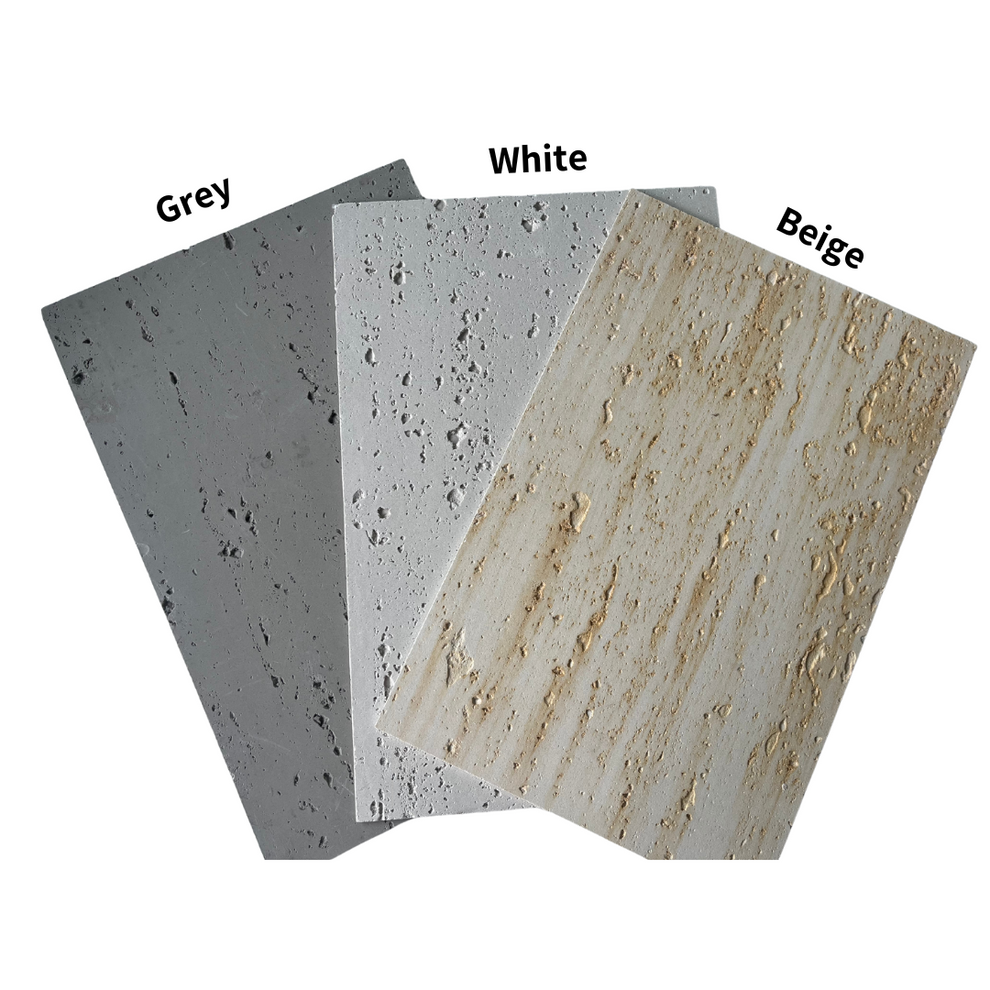 Soft Stone Travertine - Grey – Stick on Tiles Australia