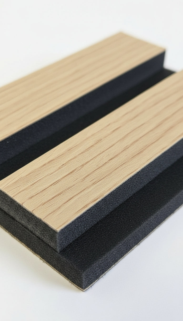 Acoustic Peel & Stick Panels - Nordic Oak – Stick on Tiles Australia