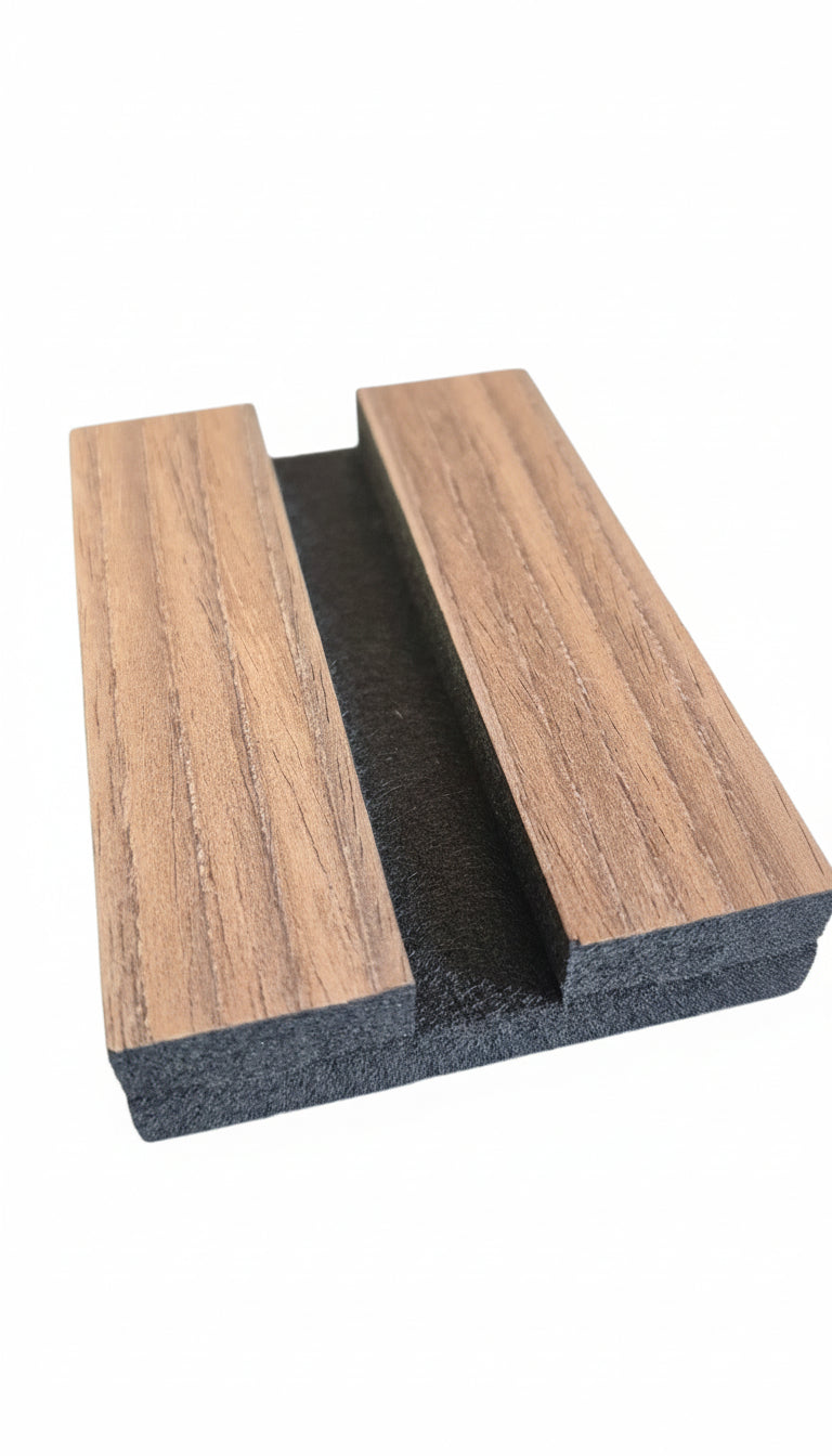 Acoustic Peel & Stick Panels - Walnut – Stick on Tiles Australia