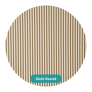 Flexible Wood Roll Panels - Large Scallop – Stick on Tiles Australia