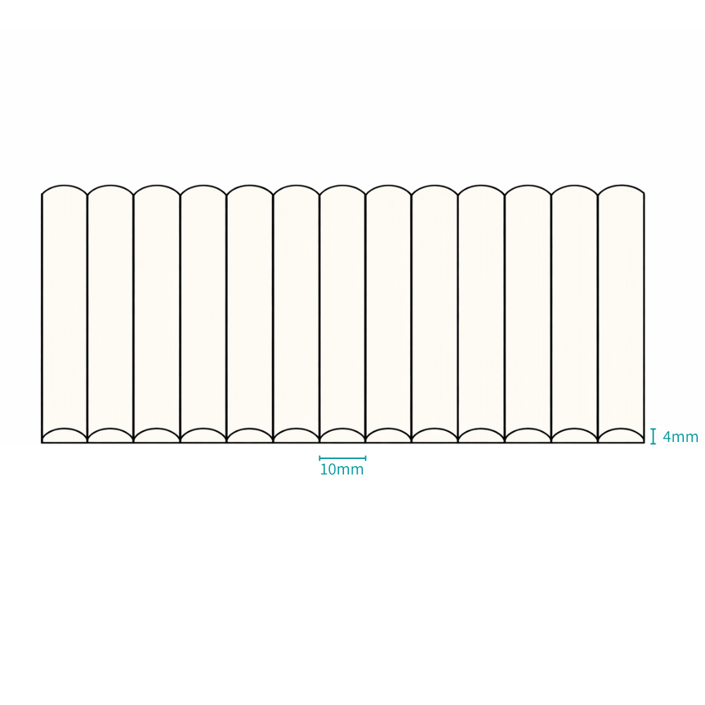 Flexible Wood Roll Panels - Demi Round – Stick on Tiles Australia