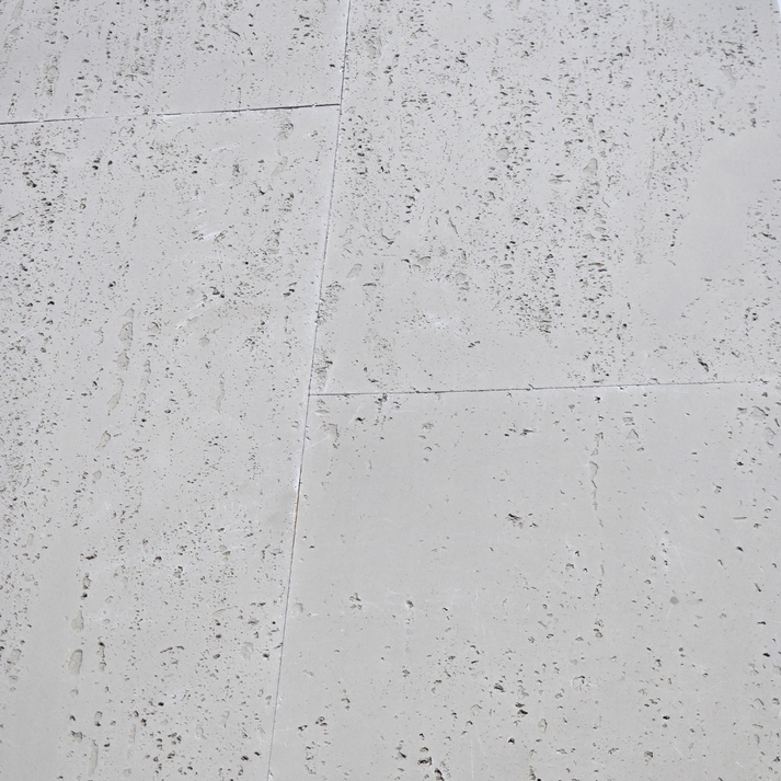 Soft Stone Travertine - Grey – Stick on Tiles Australia