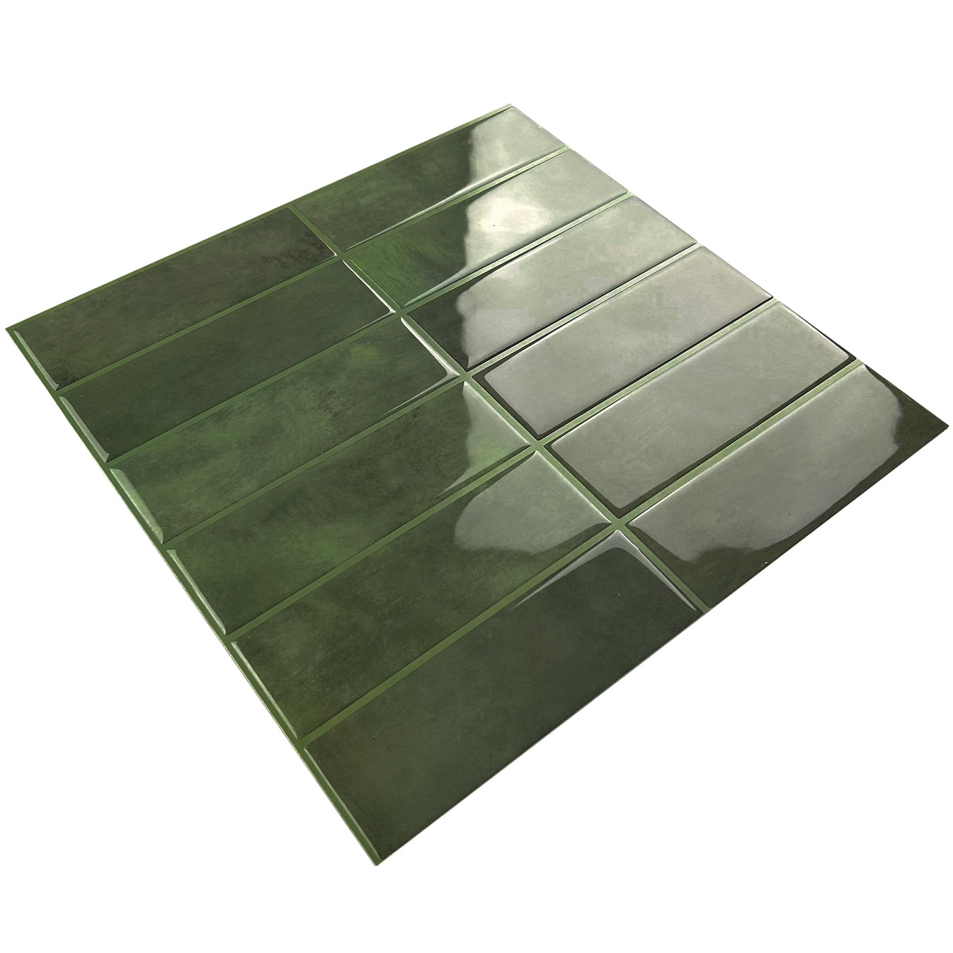 Large Kit Kat Stick on Tile - Dark Green – Stick on Tiles Australia
