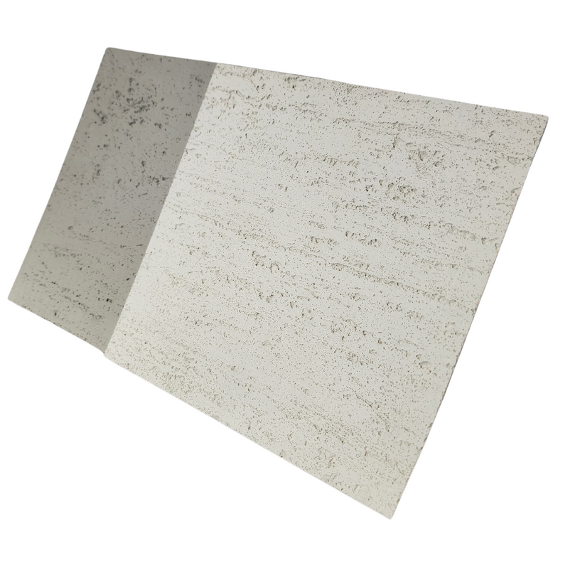 Soft Stone Travertine - Grey – Stick on Tiles Australia