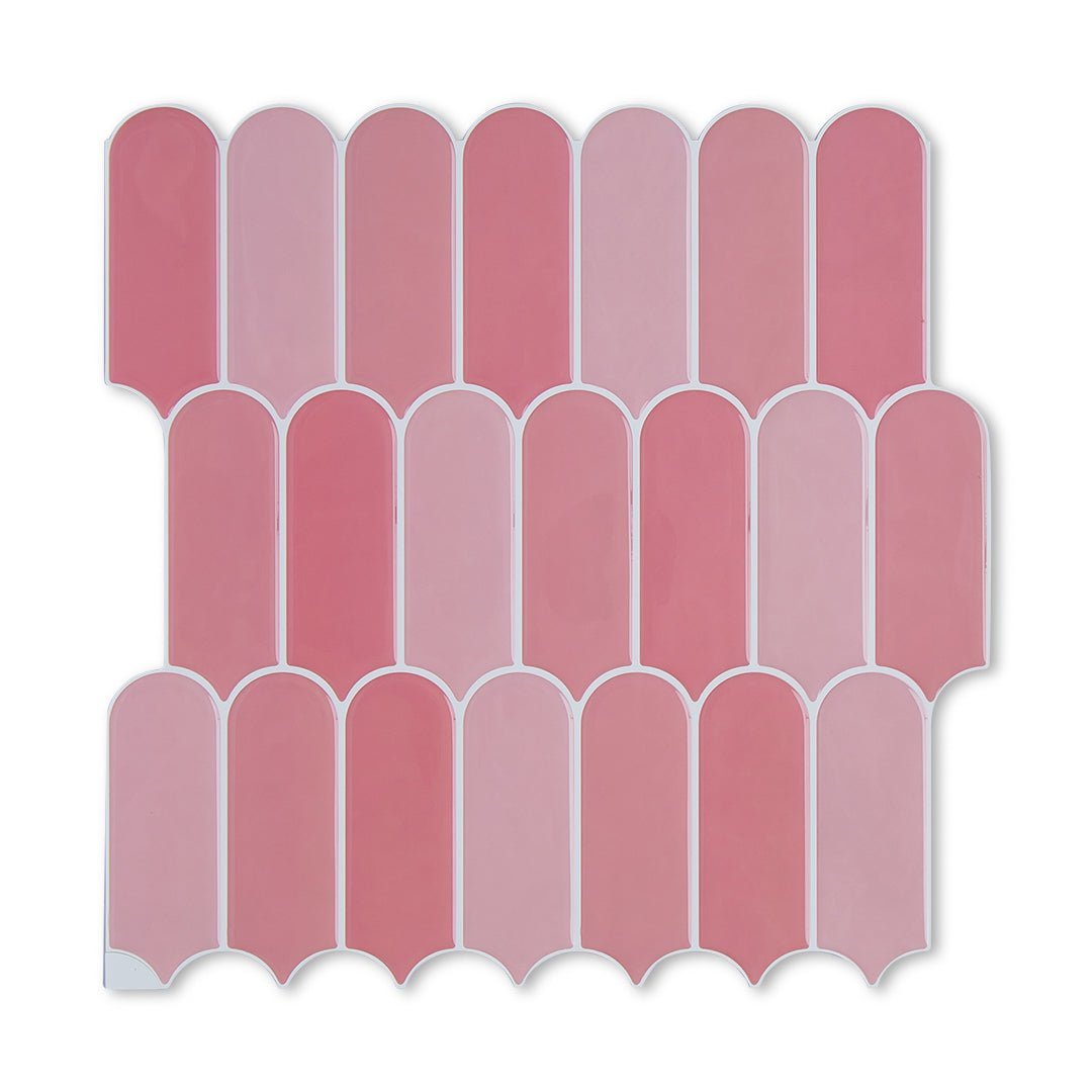 Feather Stick on Tile - Pink – Stick on Tiles Australia