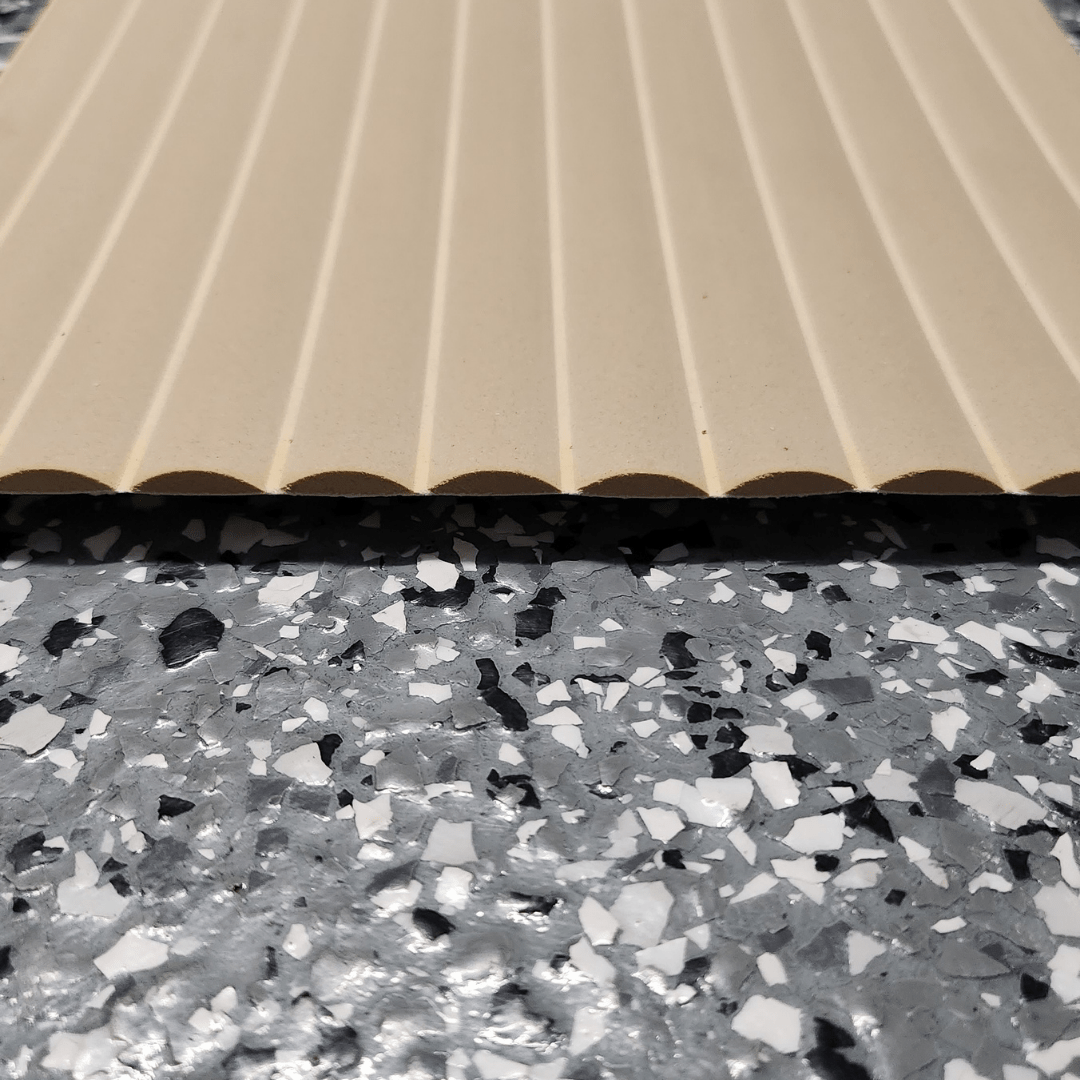 Flexible Wood Roll Panels - Large Demi Round – Stick on Tiles Australia