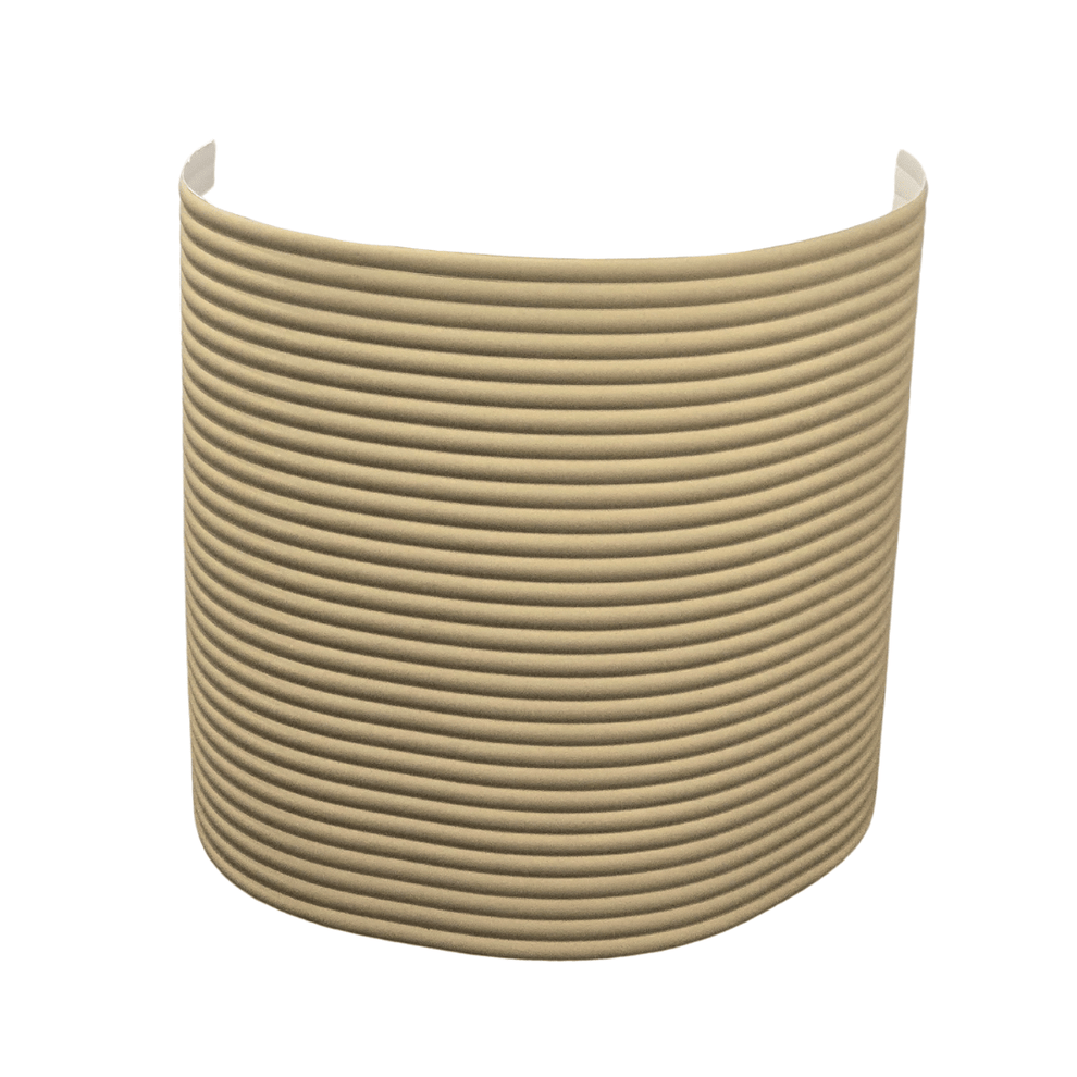 Flexible Wood Roll Panels - Large Demi Round – Stick on Tiles Australia