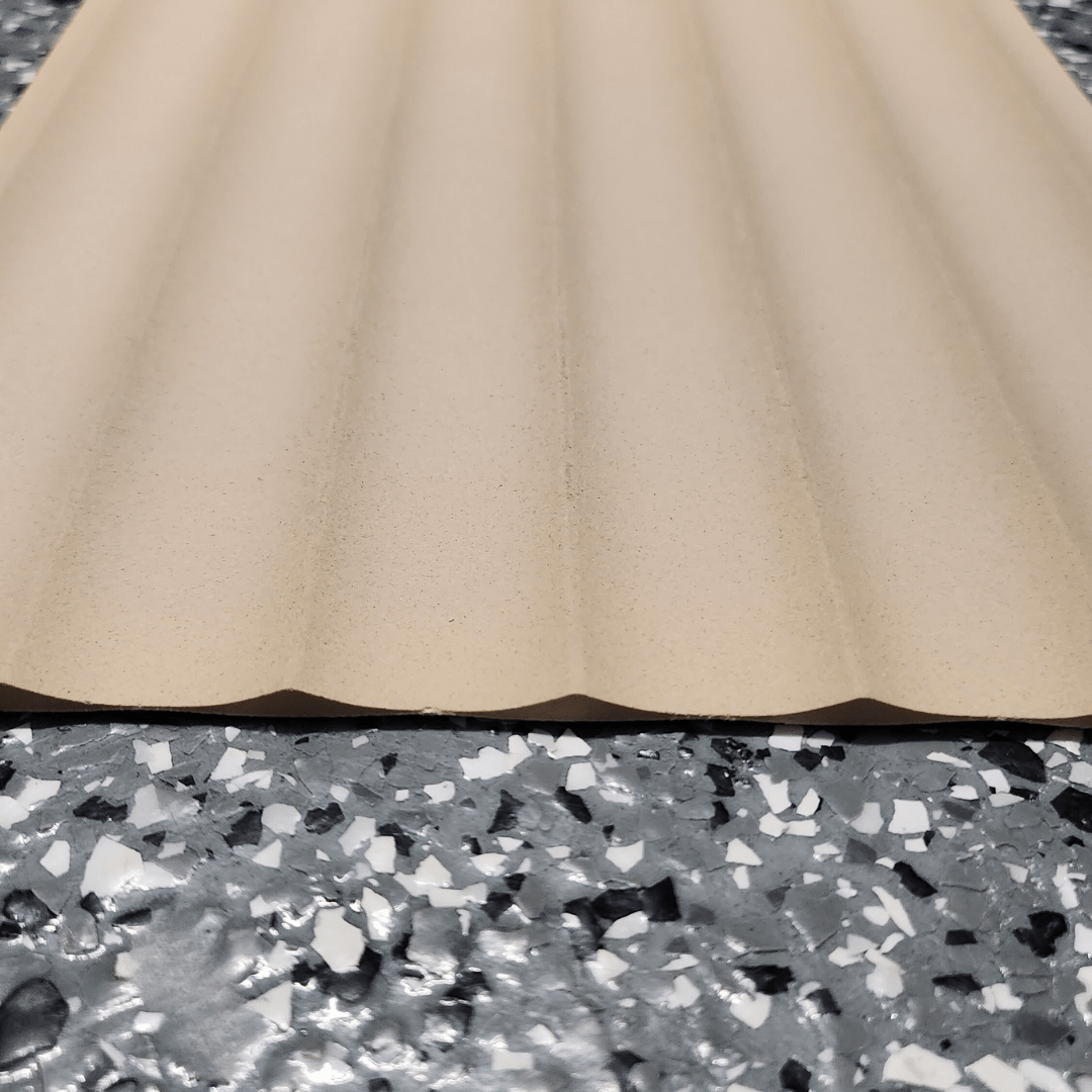 Flexible Wood Roll Panels - Large Scallop – Stick on Tiles Australia