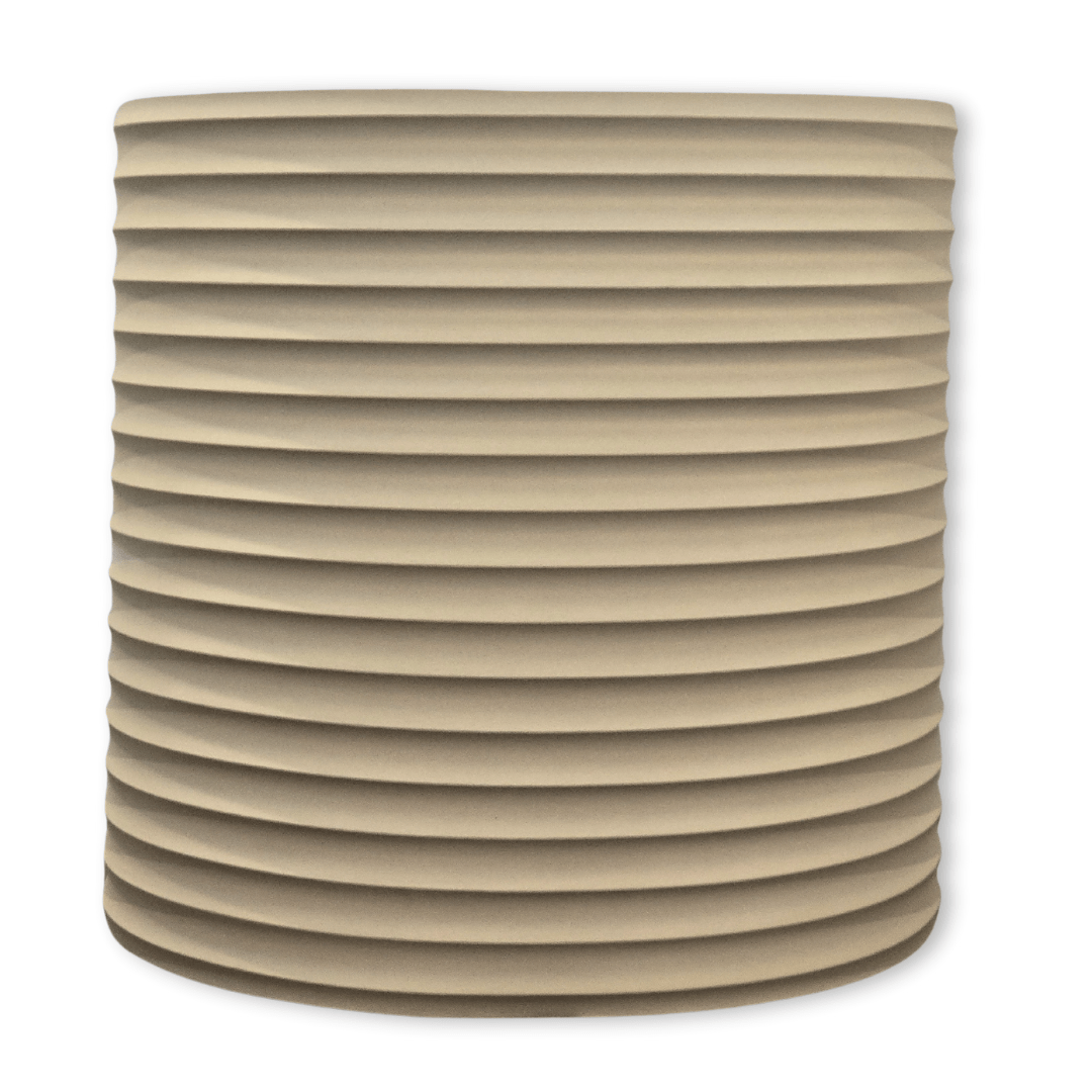 Flexible Wood Roll Panels - Large Scallop – Stick on Tiles Australia