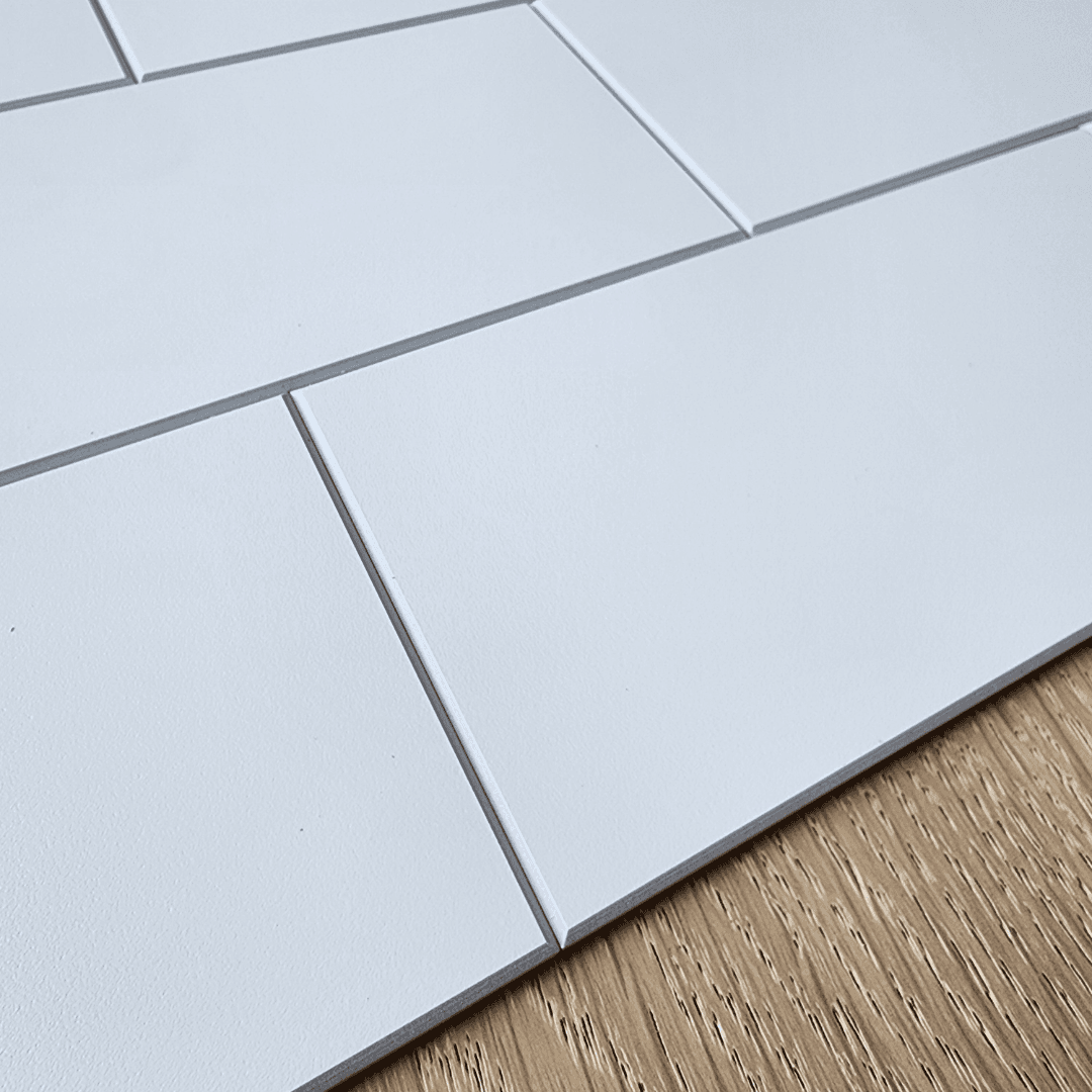 Subway Stick on Composite Tile - White | Stick on Tiles Australia